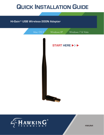 Hawking Technology HWUN4 Installation Guide | Manualzz