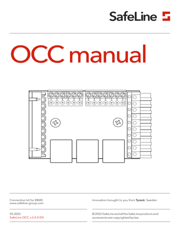 SafeLine OCC Manual | Manualzz