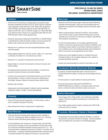 LP SmartSide 25831 SmartSide 76 Series Cedar Texture Panel 4 ...