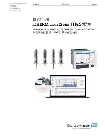 Endres+Hauser iTHERM TrustSens 取扱説明書 | Manualzz