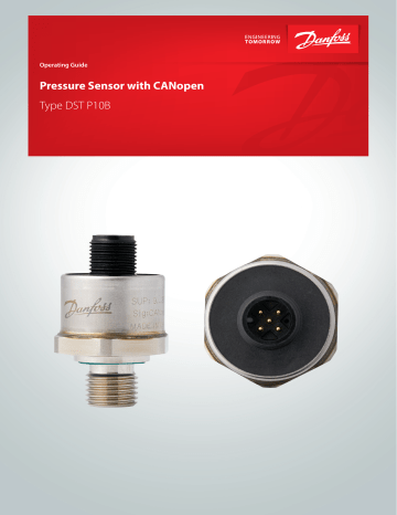 Danfoss DST P10B Pressure Sensor Operating Guide | Manualzz