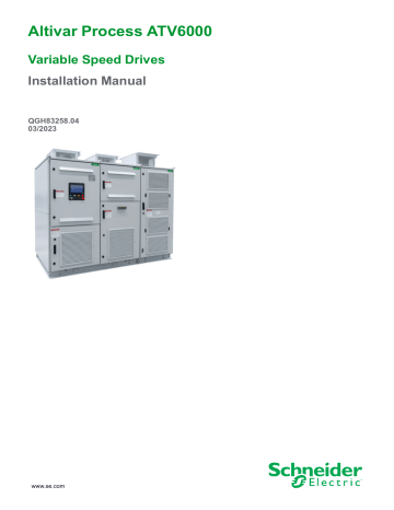 Schneider Electric ATV6000 Installation Manual | Manualzz