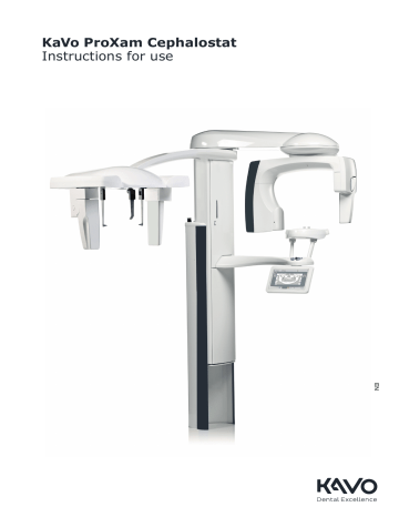 KaVo ProXam Cephalostat Instructions for Use | Manualzz