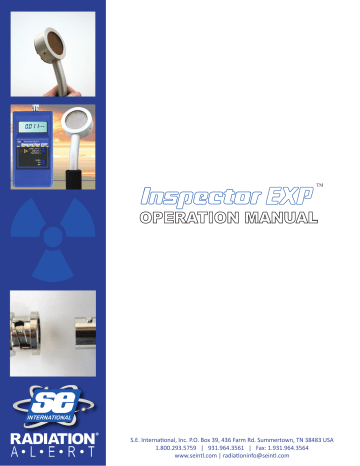 SE Inspector EXP USB Operation Manual | Manualzz