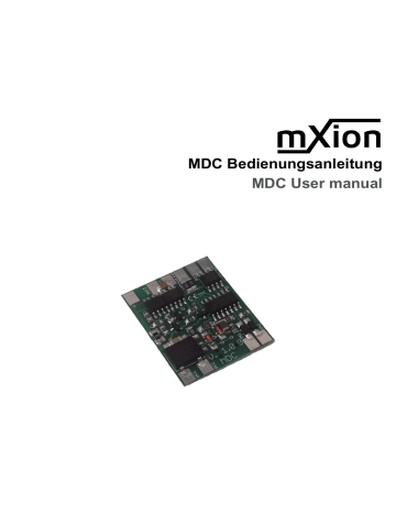 MD MDC Universal engine decoder Owner's Manual | Manualzz