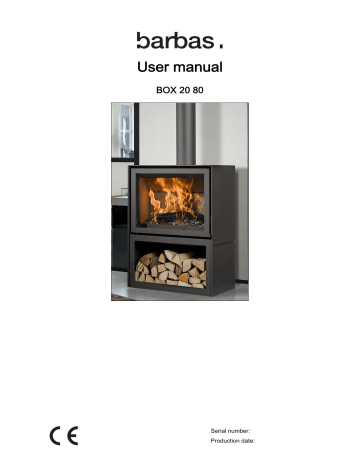 6.3.4 Increase the flue draught. barbas BOX 20 80, BOX 20 52, BOX 20 45, BOX 20 40, BOX 20 75 ...