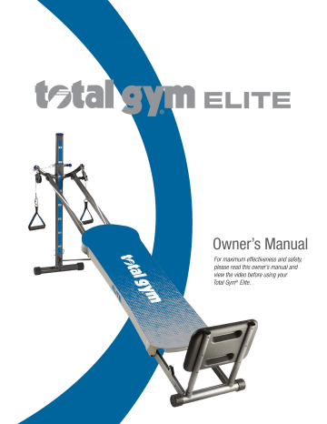 Total Gym Elite Owner's Manual | Manualzz
