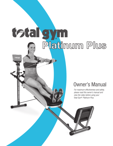 Total Gym Platinum Plus Owner's Manual | Manualzz