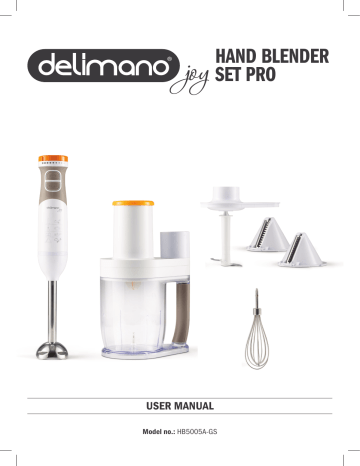 Delimano JOY HAND BLENDER SET PRO Инструкции за работа | Manualzz