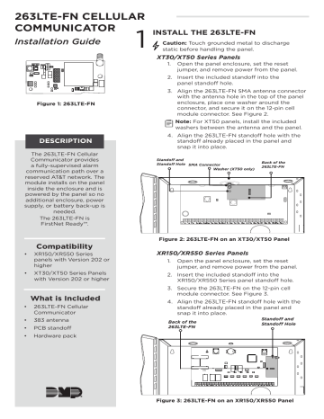 Digital Monitoring Products 263LTE FirstNet Ready Cellular Communicator ...