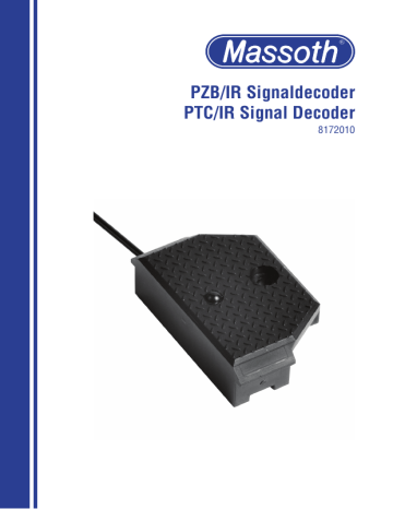 Massoth 8172010 ITC/IR Signal Decoder Manual | Manualzz
