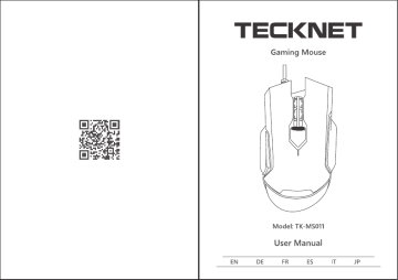 TECKNET TK-MS011 Gaming Mouse User Manual | Manualzz