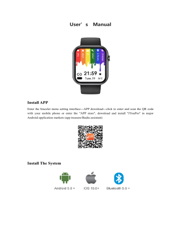 centechia G20 Smart Watch User Manual | Manualzz