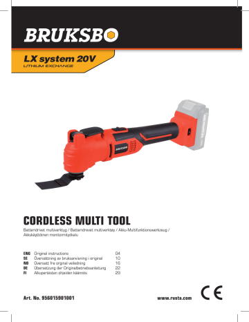 RUSTA 956015901001 Battery-Powered Multi-Tool Bruksbo LX System ...