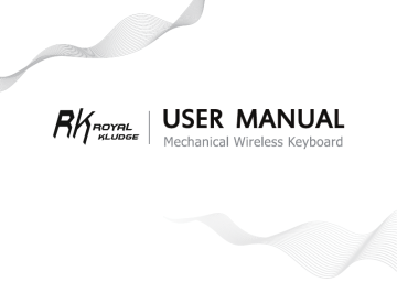 ROYAL KLUDGE Sink87G RK87 80 Percent Wireless TKL Mechanical Gaming ...