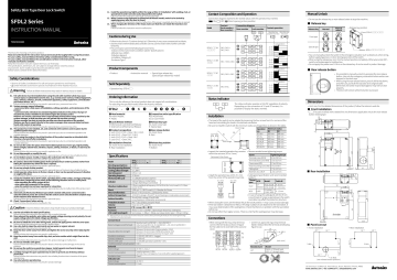 Autonics TCD210223AC SFDL2 Series Instruction manual | Manualzz