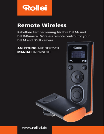 Rollei Remote Wireless Operation Instuctions | Manualzz