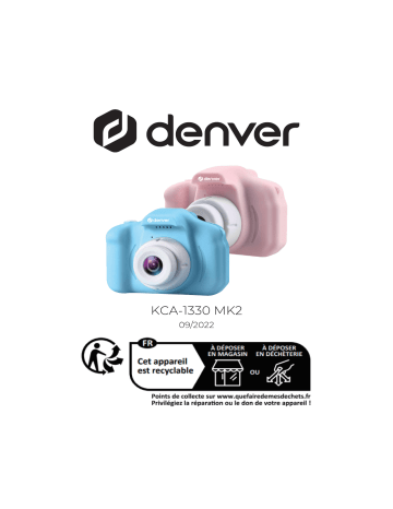 DENVER KCA-1330ROSEMK2 Digital kids camera User Manual | Manualzz