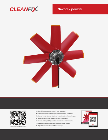Cleanfix Reversible Fan Návod na používanie | Manualzz