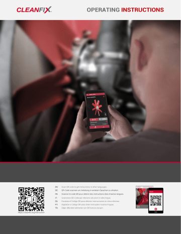 Cleanfix Reversible Fan Operating instructions | Manualzz