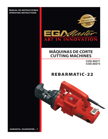 EGA Master 60273 ELECTROHIDRAULICO WRENCH Owner's Manual | Manualzz
