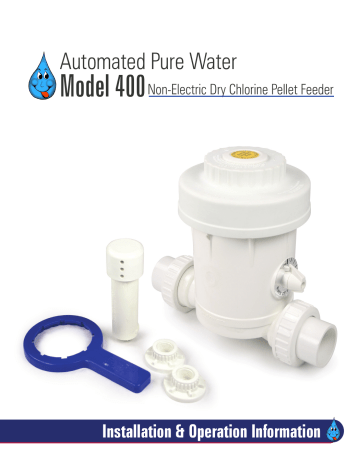 Automated Pure Water Dry Pellet In-Line Chlorinator Model 400 ...
