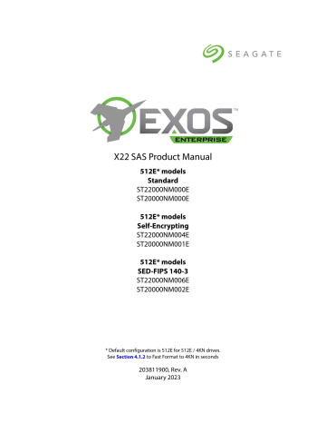 Seagate Product Manual | Manualzz
