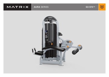 Matrix G3-S73 Aura Prone Leg Curl 取扱説明書 | Manualzz