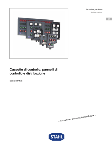 Stahl 8146/5 Instrucciones de operación | Manualzz