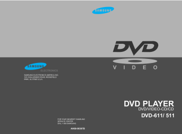 Samsung DVD-611/ 511 Troubleshooting guide | Manualzz