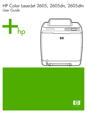 HP Color LaserJet 2605dn Printers User guide | Manualzz