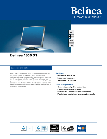 Belinea 1930 S1 User Guide | Manualzz