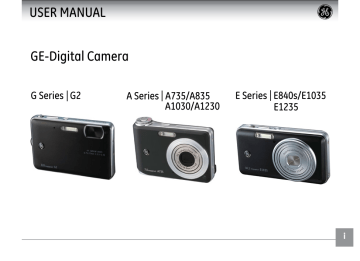 General Electric A735 Camera User Guide | Manualzz