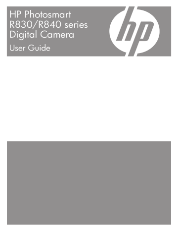 HP Photosmart R847 Camera User Guide | Manualzz