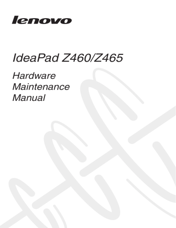 Lenovo IdeaPad Z460 User Guide | Manualzz