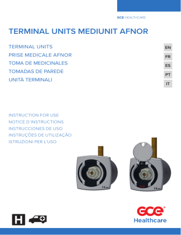 GCE TERMINAL UNIT MEDIUNIT AFNOR Mode d'emploi | Manualzz
