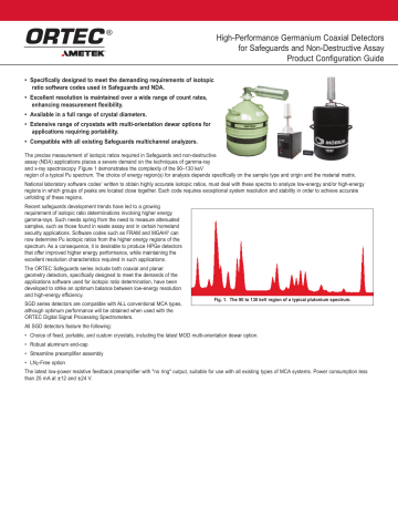 Ortec Safeguards GEM Configuration Guide | Manualzz