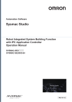 OMRON Sysmac Studio Operation Manual: AI Chat & PDF | Manualzz