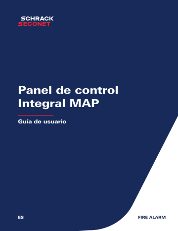 Schrack Seconet Integral MAP Operating panel Manual de usuario | Manualzz