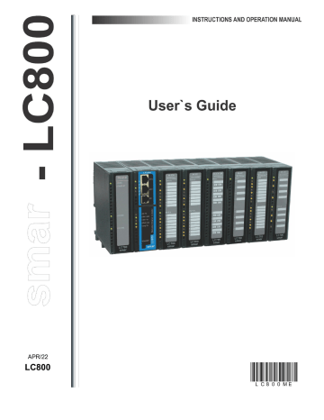 Smar LC800 Manual | Manualzz