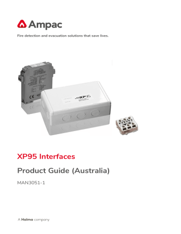 Ampac XP95 Interfaces Product Guide | Manualzz