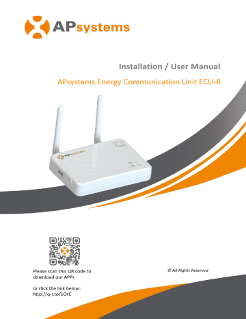 APsystems ECU-R User Manual | Manualzz
