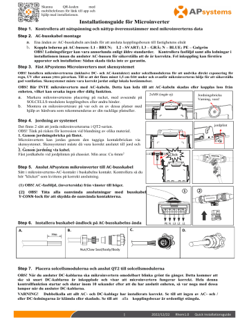 APsystems QT2 Installationsguide | Manualzz