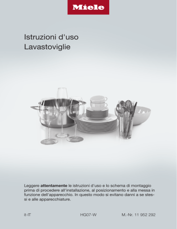 Miele HG07-W Istruzioni d'uso | Manualzz