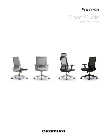 Okamura Portone Spec Guide | Manualzz