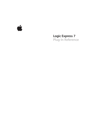 Apple Logic Express 7 User Guide | Manualzz