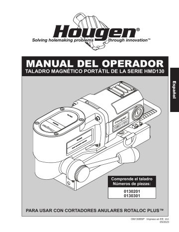 Hougen 0130301 HMD130 Operator's Manual | Manualzz