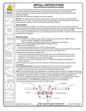 Ditek DTK-PVPIP Installation Guide | Manualzz