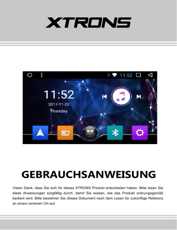 Xtrons D719AS Benutzerhandbuch | Manualzz