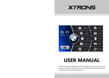 Xtrons Wince Series BMW User Manual | Manualzz